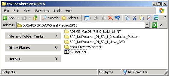 A Visual Installation Guide on Sneak Preview SAP NetWeaver 04 SP15 Java ...